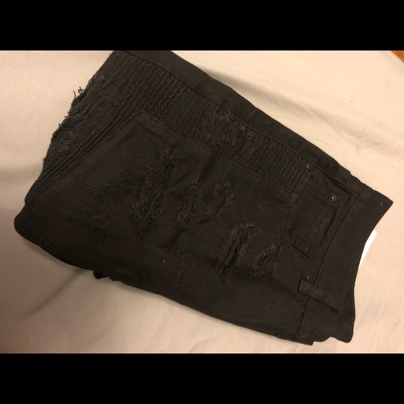 DOPE | Jeans | Dope Black Ripped Jeans Size 32 | Poshmark